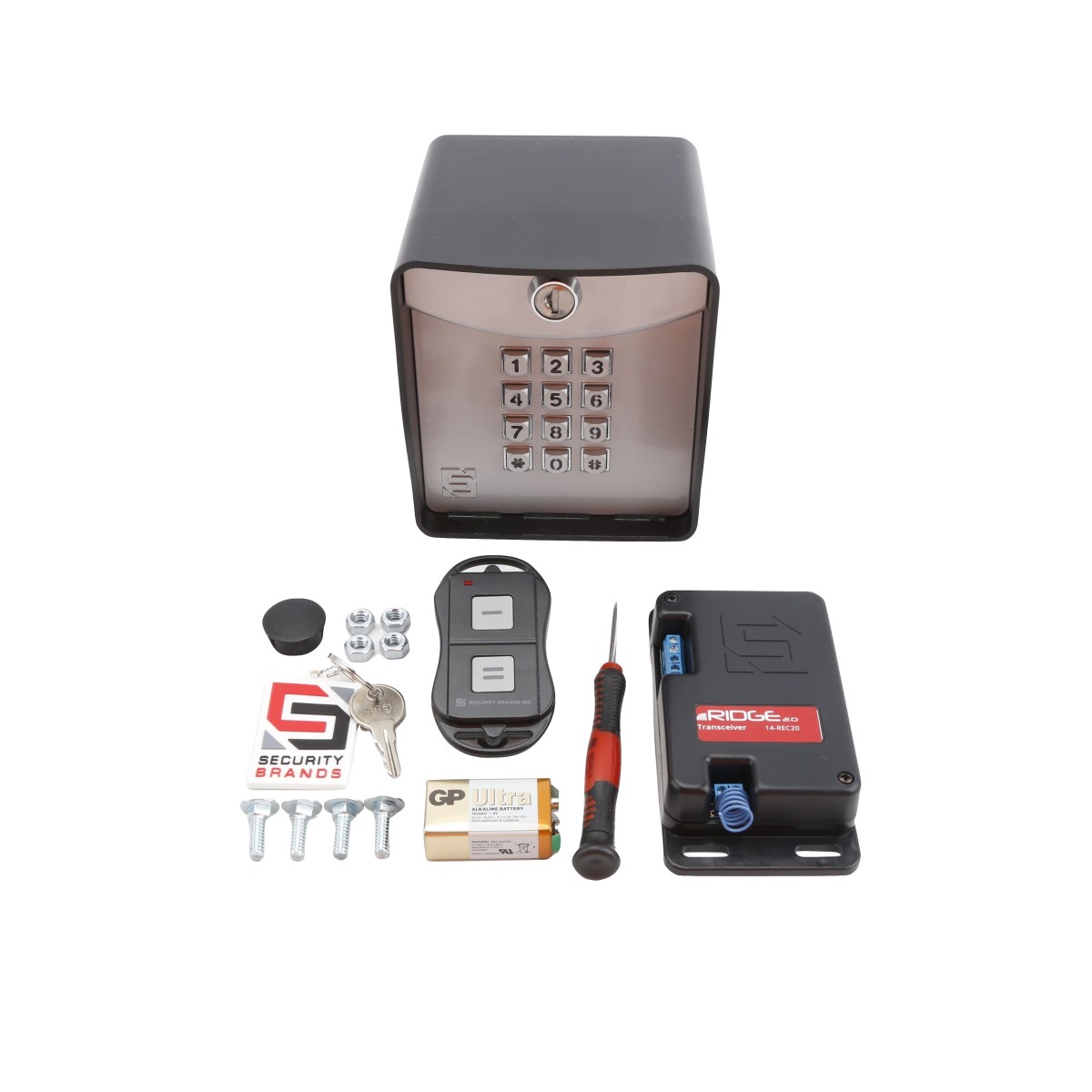 Wireless Digital Keypad w/ Receiver (500 code) - Works on All Automatic ...