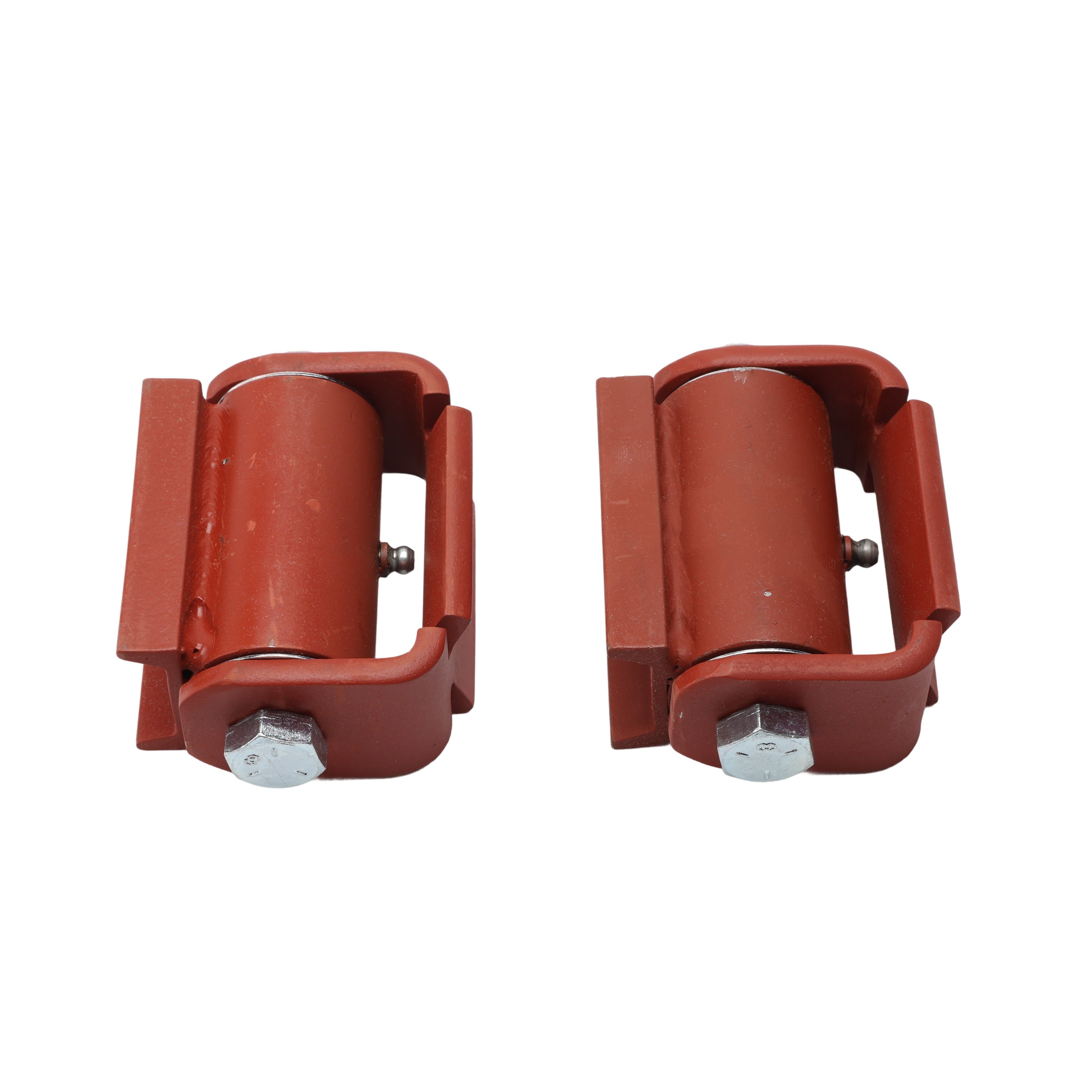 LiftMaster GUARDIAN Round Mounted Roller Cage Bearing Gate Hinge (Pair ...