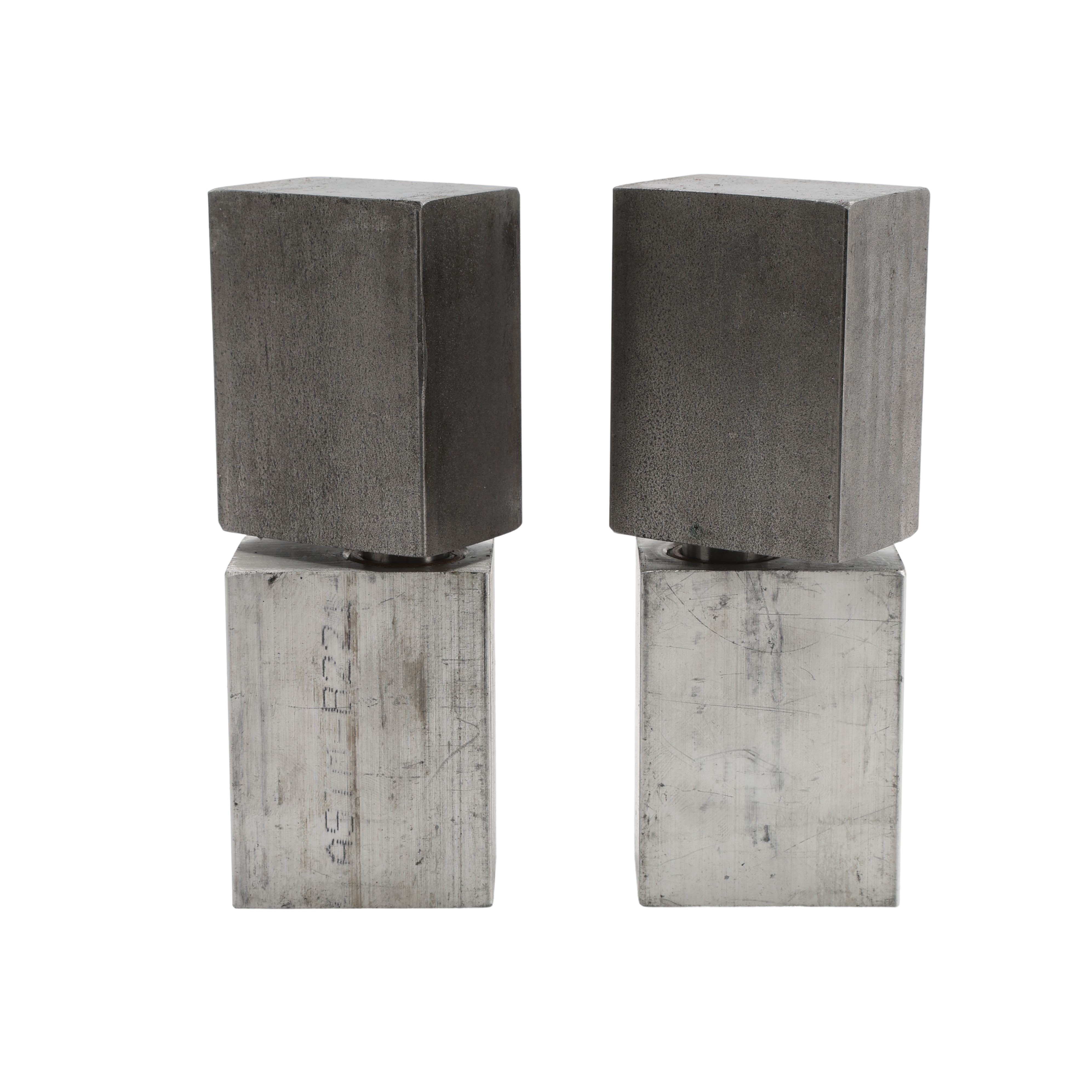 LiftMaster Elite POWERHINGE Flat Mounted Block Gate Hinge (Pair) Steel ...